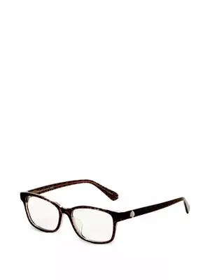 Kate Spade New York Kariane Rectangle Eyeglasses - Brown