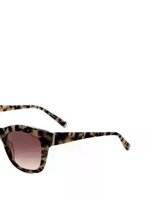 TURA Colette Tortoiseshell-effect Sunglasses