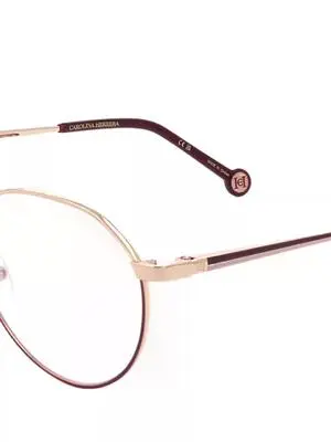 Carolina Herrera Round Frame Eyeglasses