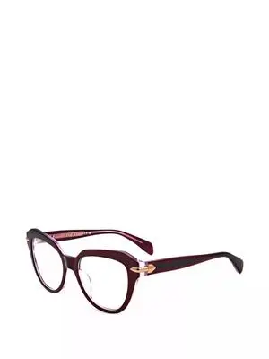 Rag & Bone Cat Eye Eyeglasses - Red