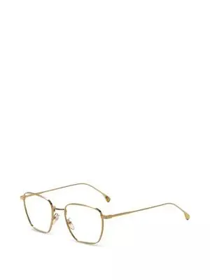 Paul Smith Edgar Square Frame Eyeglasses - Gold