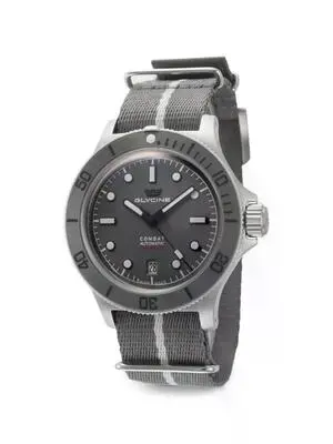 GLYCINE Combat Sub Box Ceramic 41mm Watch - Grey