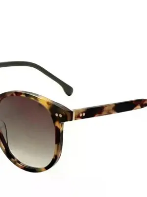 Paul Smith Finch Round Frame Sunglasses - Brown
