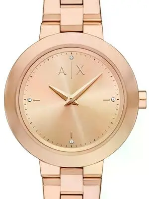 Armani Exchange Jackie Crystal-embellished 36mm Watch