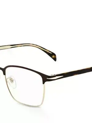 DB EYEWEAR BY DAVID BECKHAM Rectangle-frame Glasses - Gold
