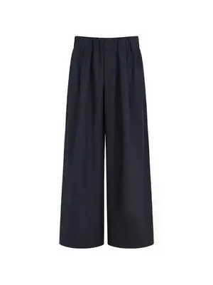 SOCIETE ANONYME Gatsby Pleated Wide-leg Trousers - Blue