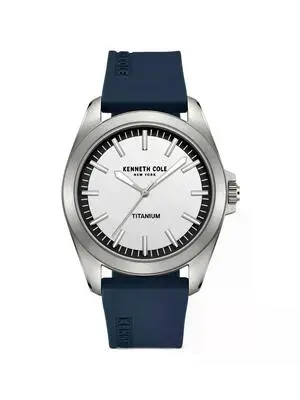 KENNETH COLE Classic 42mm Watch - White