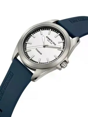 KENNETH COLE Titanium Quartz Strap Watch