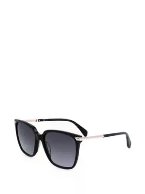 Rag & Bone Square Frame Sunglasses - Black