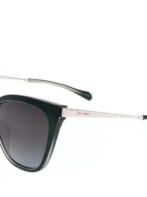 Fossil Cat-eye Frame Sunglasses With Gradient Lenses