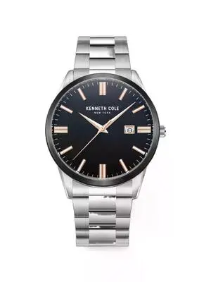 KENNETH COLE Round-face 42mm Watch