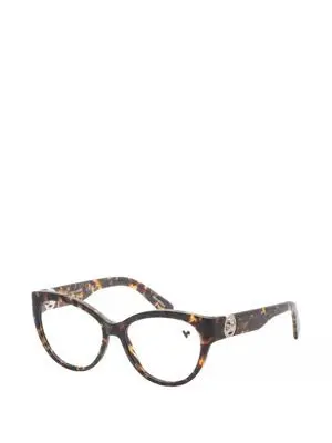Longchamp Tortoiseshell Pattern Cat Eye Eyeglasses - Brown