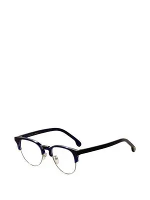 Paul Smith Birch Round Frame Eyeglasses - Blue