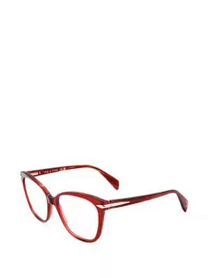 Rag & Bone Cat-eye Frame Glasses - Red