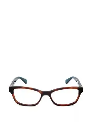 Kate Spade New York Renne Tortoiseshell-effect Rectangle-frame Glasses - Brown