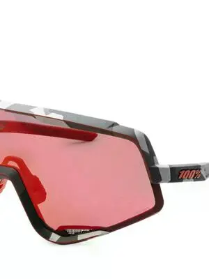 100% PURE Glendale Shield-frame Sunglasses - Grey