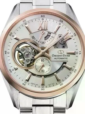 ORIENT Modern Skeleton 41mm Watch - Silver