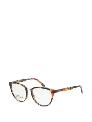 SMITH Ambrey Tortoiseshell-effect Square-frame Glasses