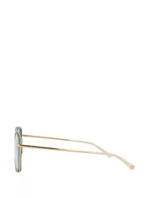 Pomellato Geometric Frame Eyeglasses