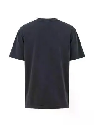 Closed Logo-embroidered T-shirt - Black