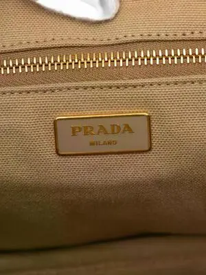 Prada Tweed Satchel Bag
