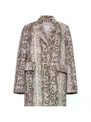 Cara Cara Romeo Snake-print Blazer