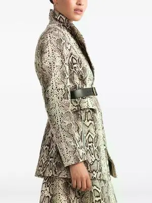 Cara Cara Romeo Snake-print Blazer