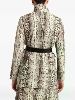 Cara Cara Romeo Snake-print Blazer