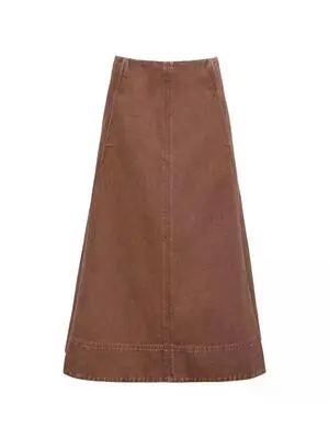 Cara Cara Aisha Panelled Midi Skirt