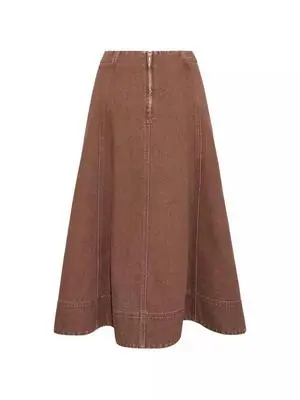 Cara Cara Aisha Panelled Midi Skirt