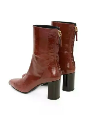 Dorothee Schumacher Crackle Shine Ankle Boots