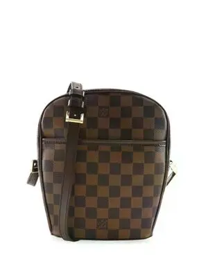 LOUIS VUITTON 2008 Damier Ebene Ipanema Pm Crossbody Bag - Brown