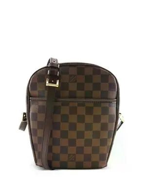 LOUIS VUITTON Damier Ebene Ipanema Pm Crossbody Bag