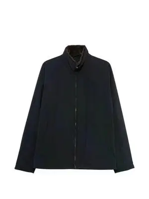 Herno Shearling Collar Raglan Sleeve Jacket