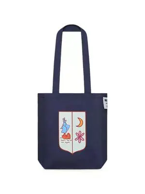 MUZARADI Graphic Print Tote Bag