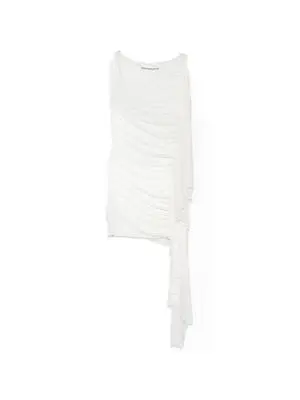 Alexander Wang Ruched Draped-detail Mini Dress