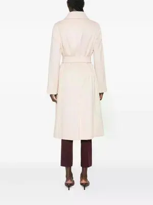 Max Mara Belted Button-fastening Coat
