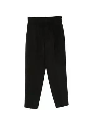 PT TORINO Pleat-detail Cropped Trousers