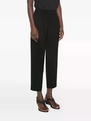 PT TORINO Pleat-detail Cropped Trousers