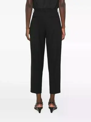 PT TORINO Pleat-detail Cropped Trousers