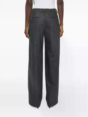 PT TORINO Wide-leg Wool Trousers