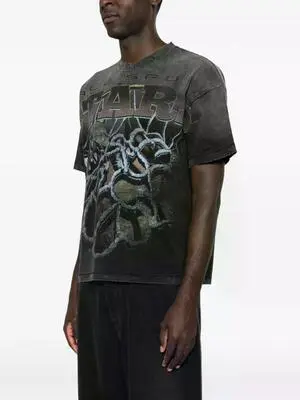 VALE FOREVER Graphic-print Distressed T-shirt