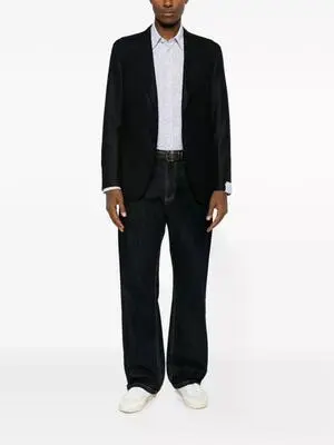 BOSS Micro-patterned Long-sleeve Shirt