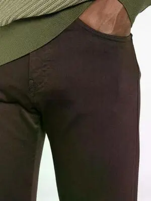BOSS Delaware Slim-fit Five-pocket Trousers