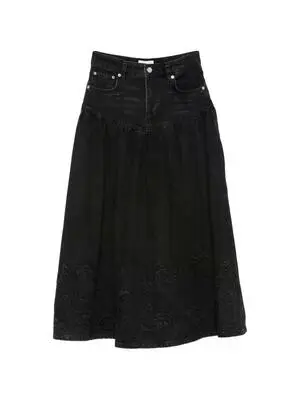 Ganni Embroidered Skirts