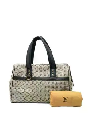 LOUIS VUITTON 2002 Monogram Mini Lin Josephine Gm Handbag