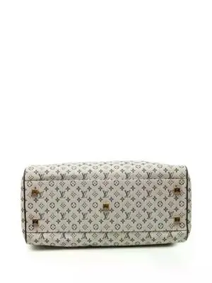 LOUIS VUITTON Monogram Mini Lin Josephine Gm Handbag - Grey