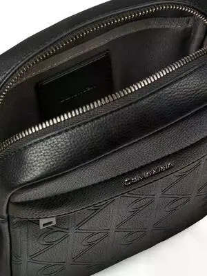 Calvin Klein Monogram-embossed Messenger Bag