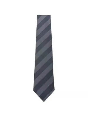 BOSS Striped Tie - Blue