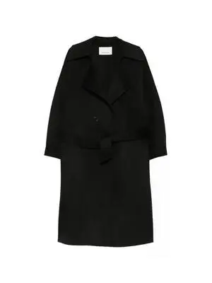 THE FRANKIE SHOP Belted Double-breasted Coat